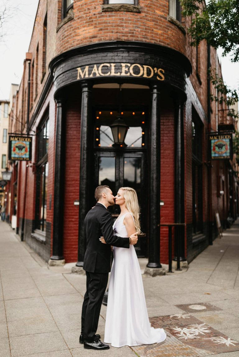 Glass Baby Themed Indoor Wedding at Ballard Bay Club | Kristen + Karl