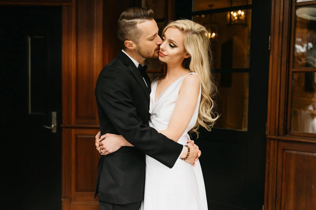 Glass Baby Themed Indoor Wedding at Ballard Bay Club | Kristen + Karl